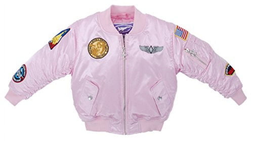 Up and Away MA-1 Flight Jacket Pink 18 Months - Walmart Business Supplies
