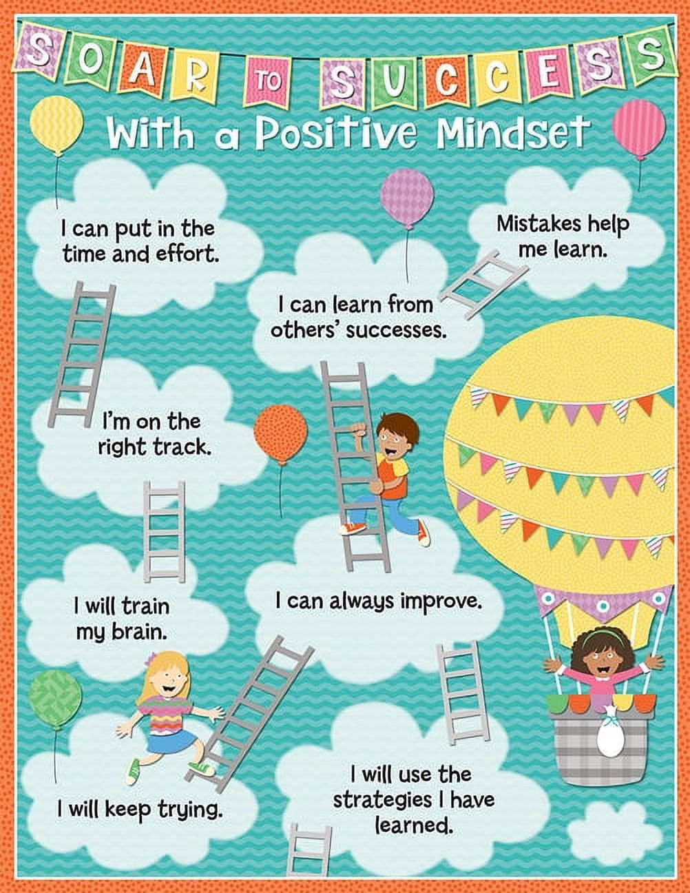 Up and Away Soar to Success Chart (Wallchart) - Walmart.com