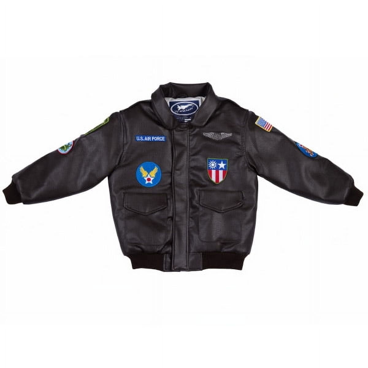 Up and Away World War II Bomber Jacket Brown 12 - Walmart.com