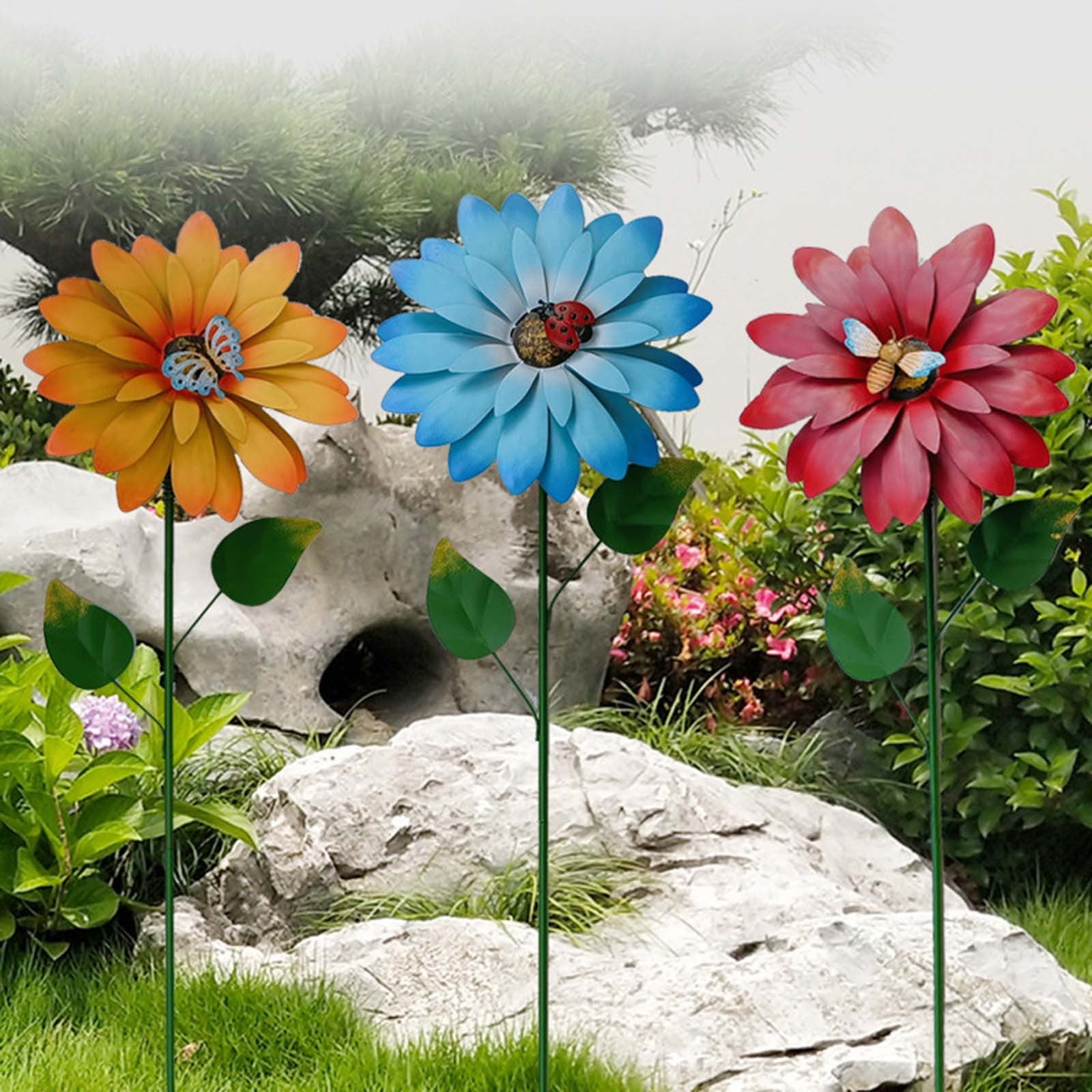 Up to 30% OFF,Outdoor Garden Decoration Iron Flower Courtyard Ground ...
