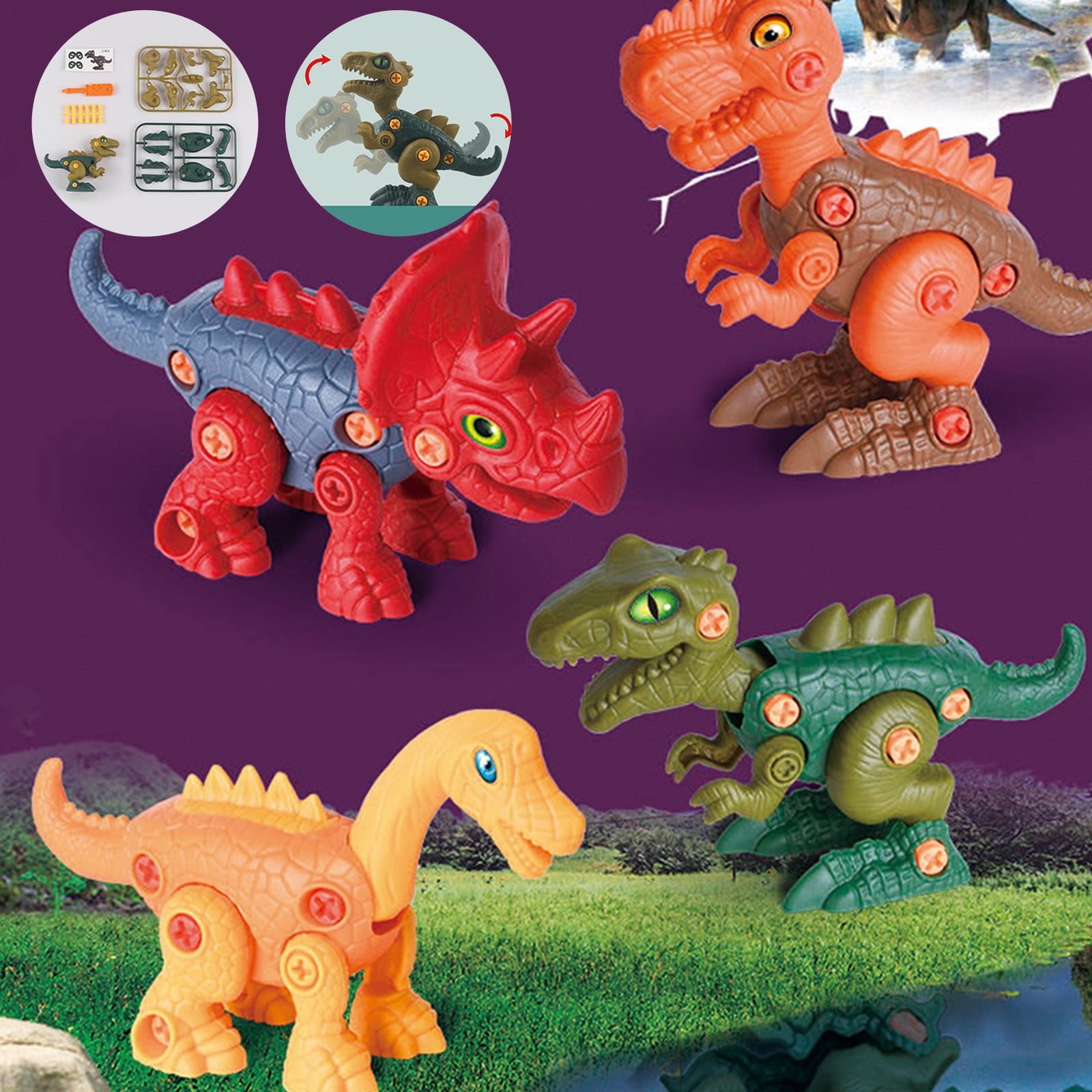 Up to 30% OFF,Take Apart Dinosaur Toys,Learning Construction and ...