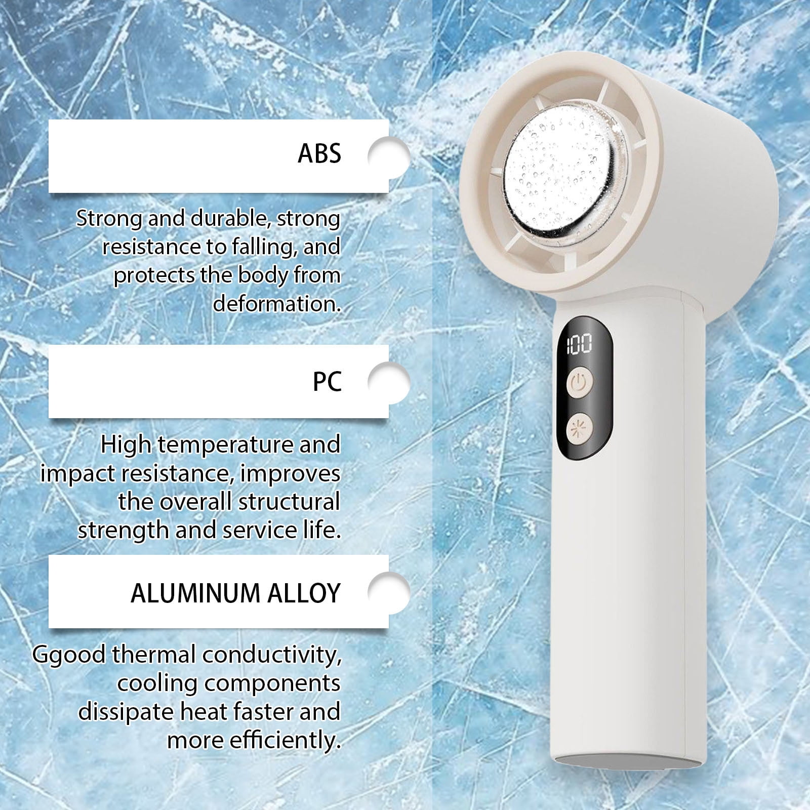 Up to 40% off Gifts Oefntac Desk Fans Semiconductor Ice Pack ...