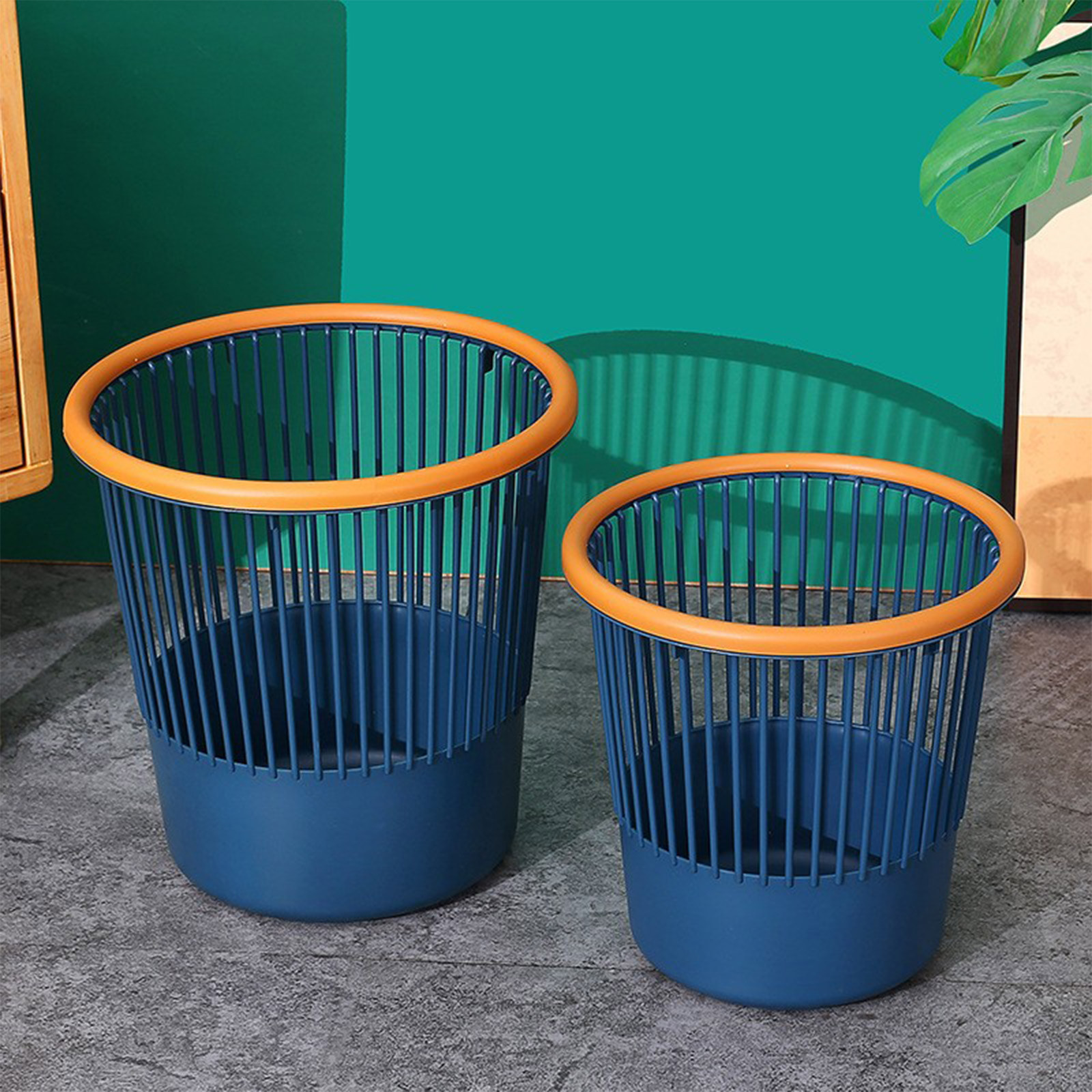 Up to 45% off tumgatte Household Ring Trash Can Plastic Waste Basket ...