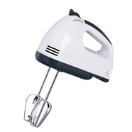 5-Speed Electric Hand Mixer with Whisk, Traditional Beaters, Dough ...