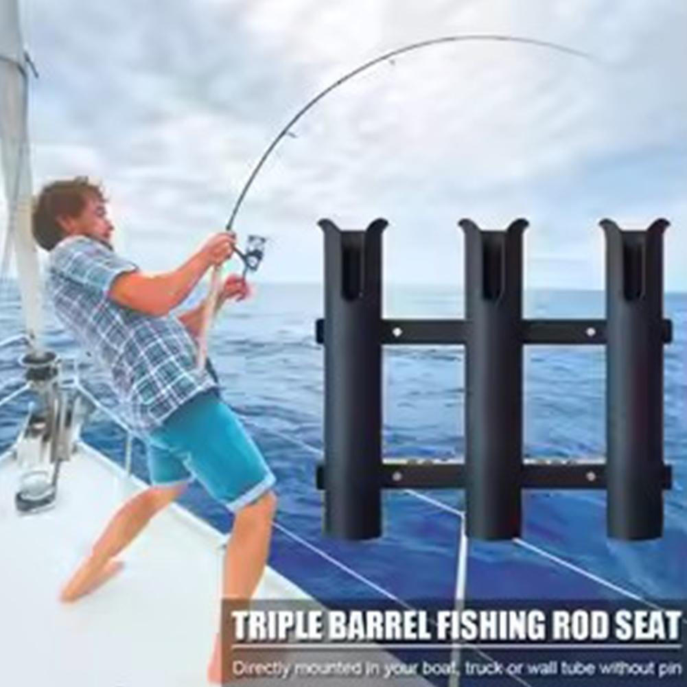 Up to 60% off!ActiveGlam Removable 3 Tube Boat Fishing Rod Holder for ...