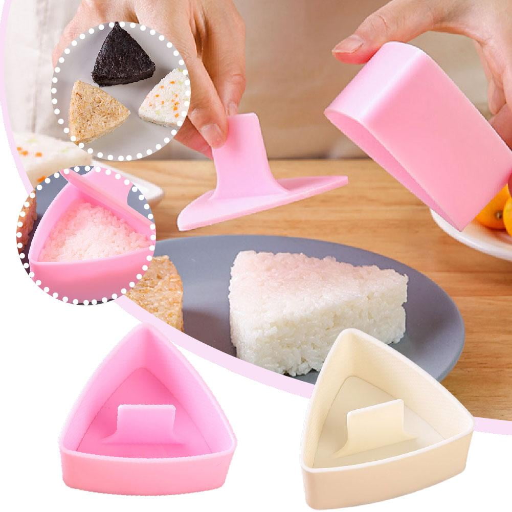 Up to 60% off! GlobalVista Sushi Triangular Square Mold Onigiri Rice Ball Bento Maker Mould Tool ...