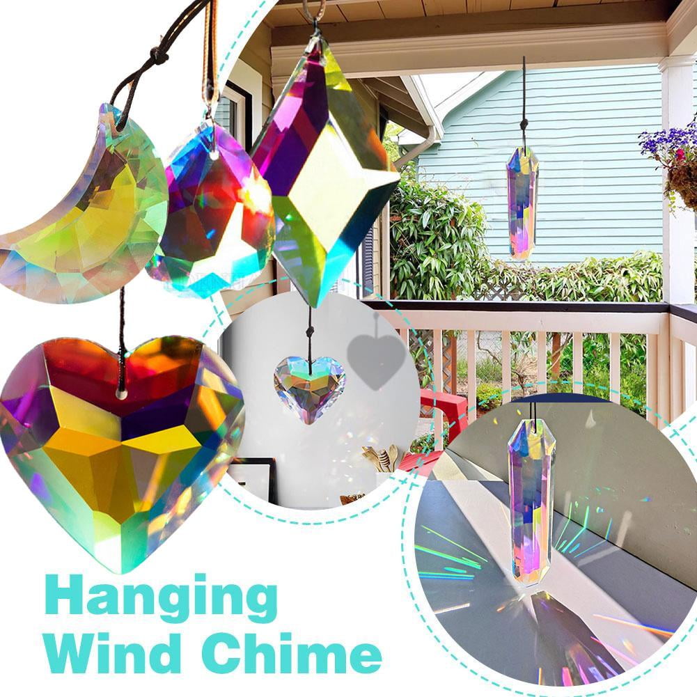 Up to 60% off! PawCasa Large Crystal Sun Catcher Prisms Hanging ...