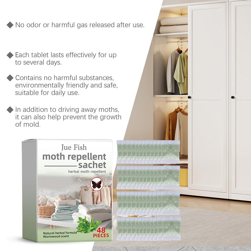 Up to 60% off! PawCasa Moth repellent sachet wardrobe moth repellent ...