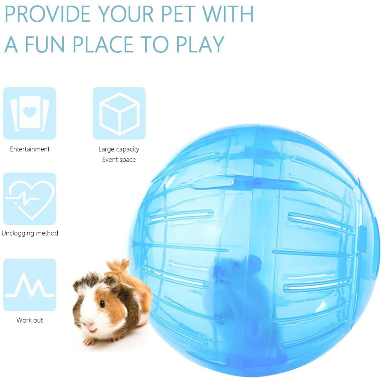 Up to 60% off! PawCasa TRANSPARENT Plastic Hamster Rodent Ball Running ...