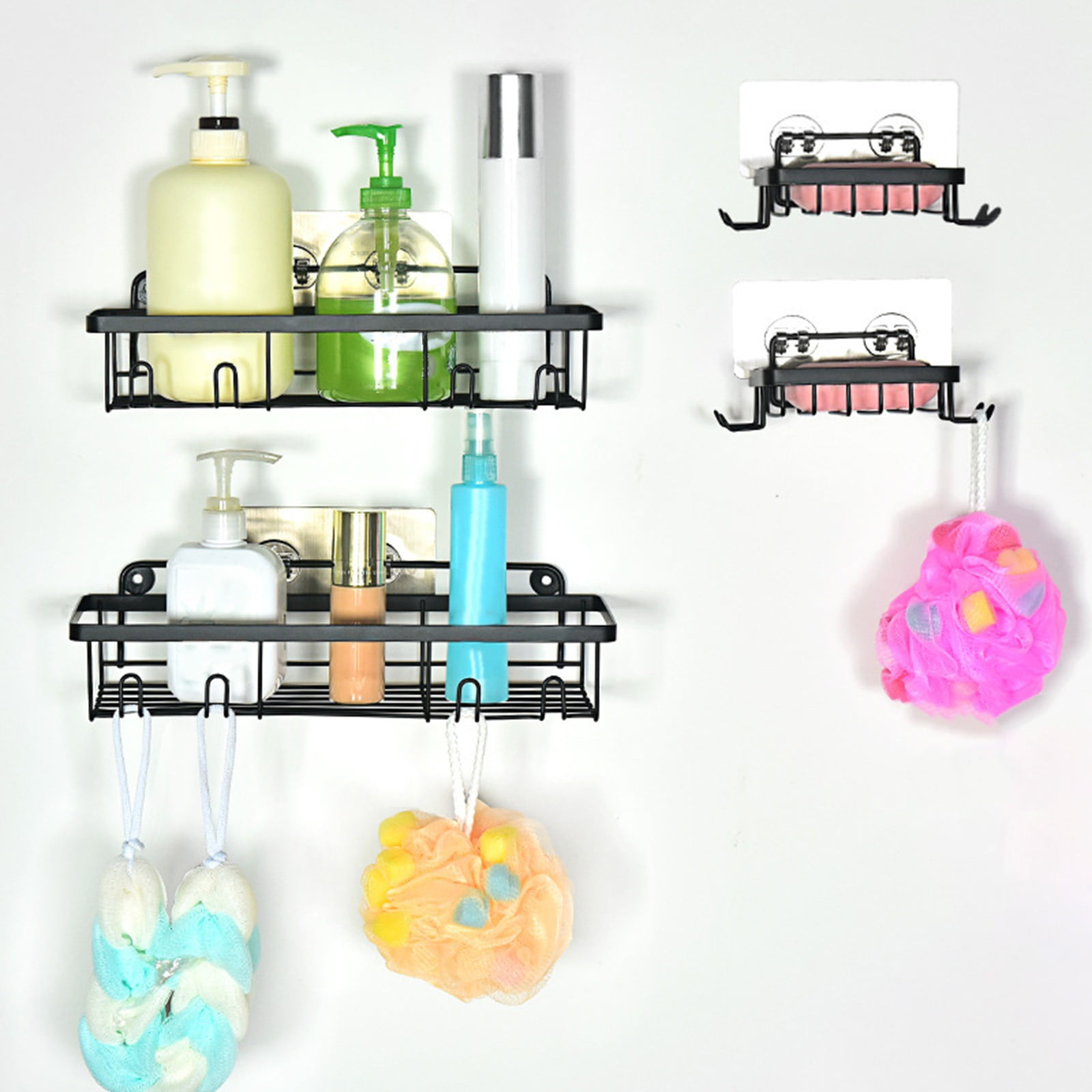 tumgatte Non Punching Bathroom Soap Rack, Shower Gel Storage Rack ...