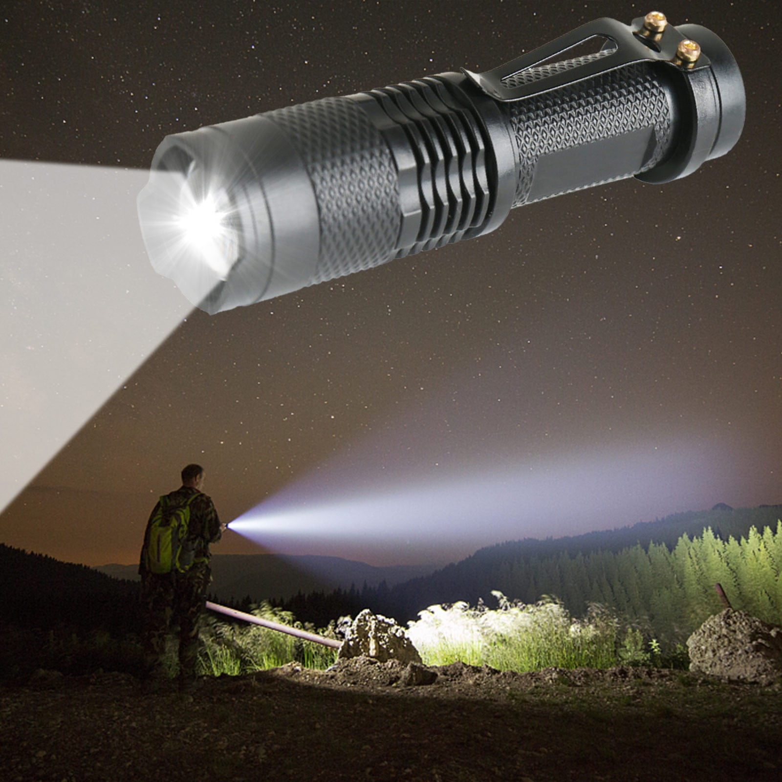 Up to 65% Off!Outdoor Flashlights for Camping USB Charging Multi ...