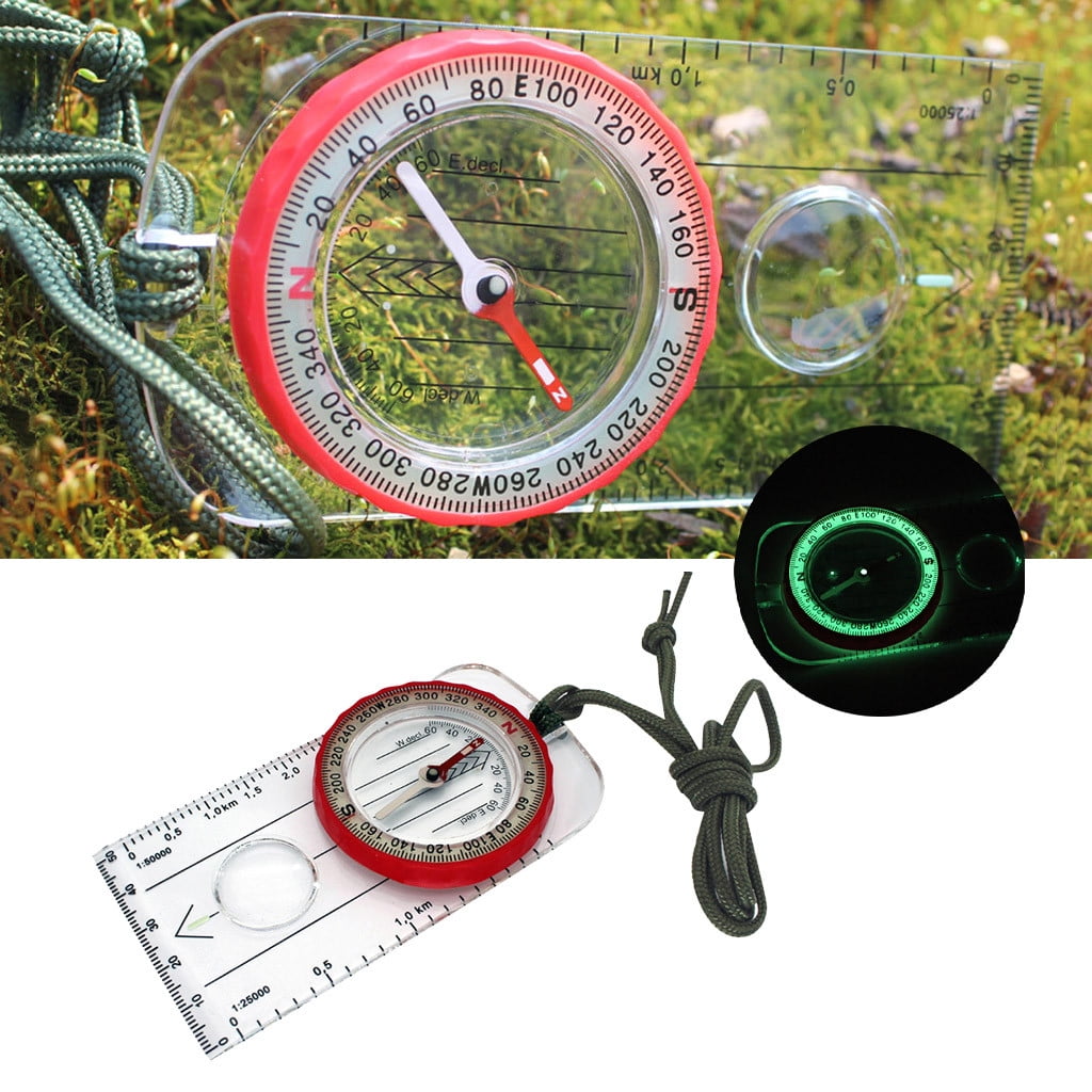 Up to 65% off!Camping Essentials Outdoor Portable Hiking Camping Ruler ...