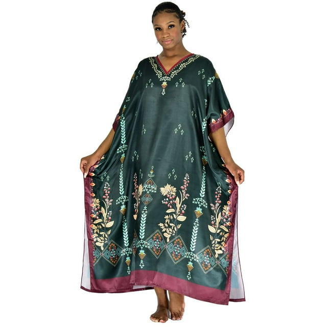 Up2date Fashion Satin Caftans Collection in Many Unique Digital Prints ...