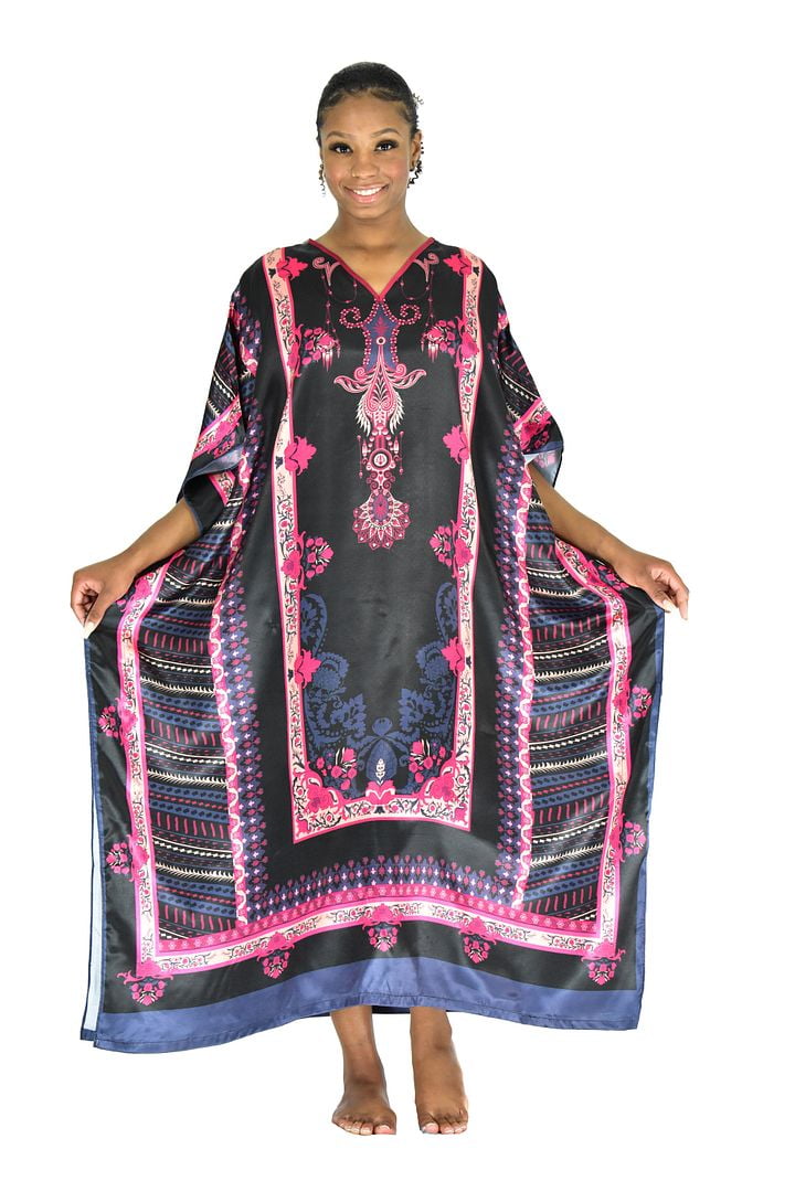 Up2date Fashion Satin Caftans Collection in Many Unique Digital Prints ...