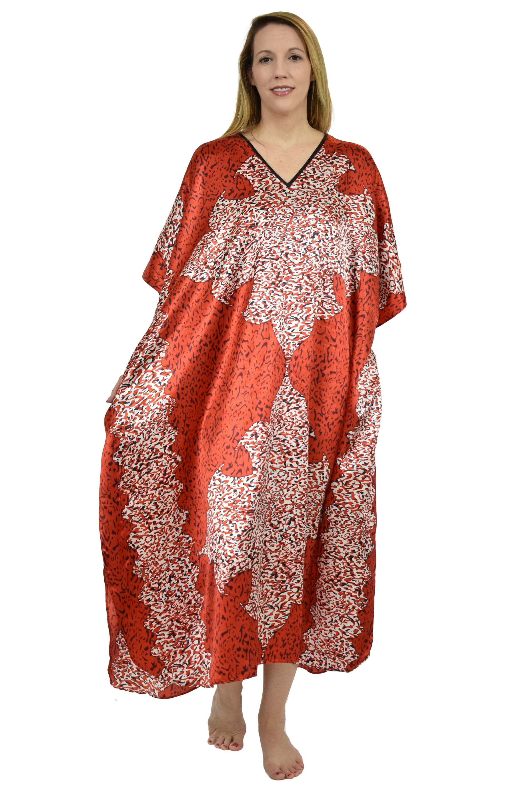 Up2date Fashion's Women's Caftan / Kaftan / Muumuu / Mumu, Animal Print ...