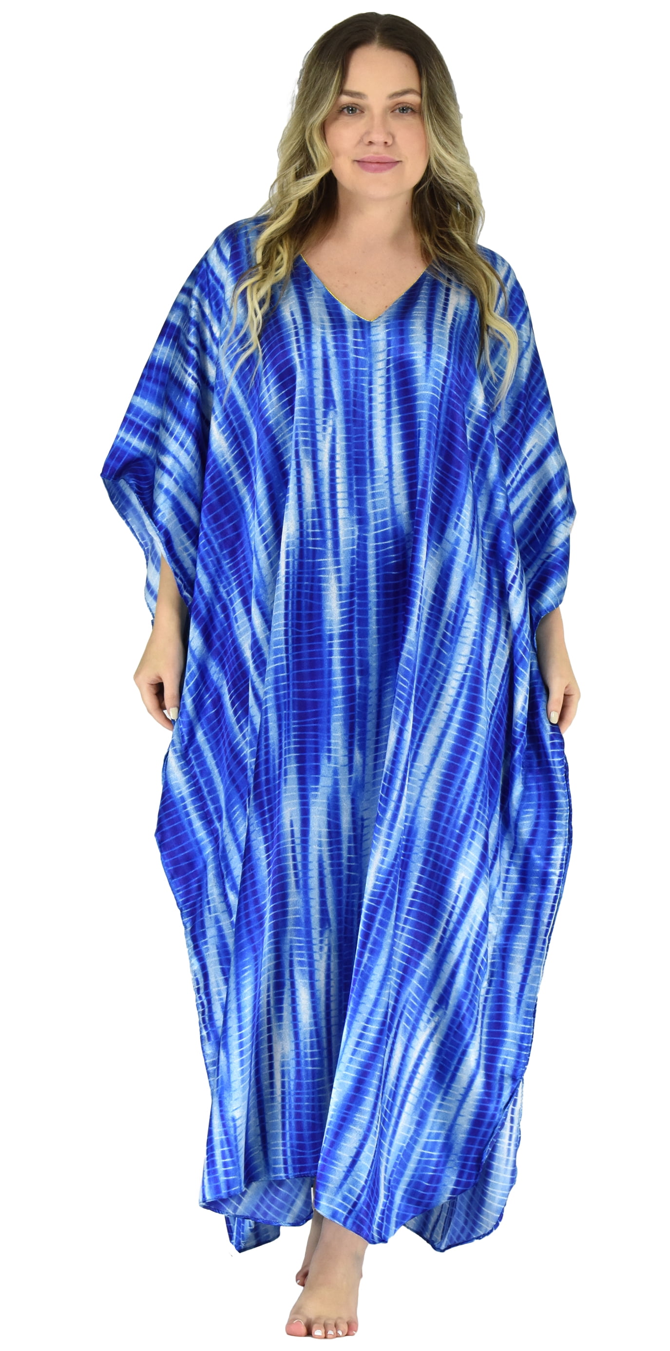 Up2date Fashion's Women's Caftan / Kaftan, Polar Vortex Print, Style ...