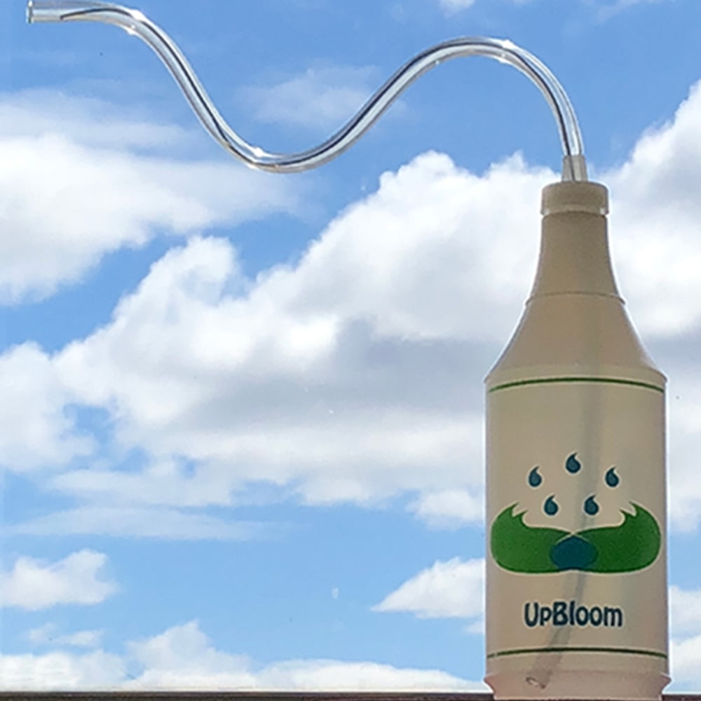 UpBloom Hanging Plant Watering Bottle 32 oz. HDPE Plastic Natural ...