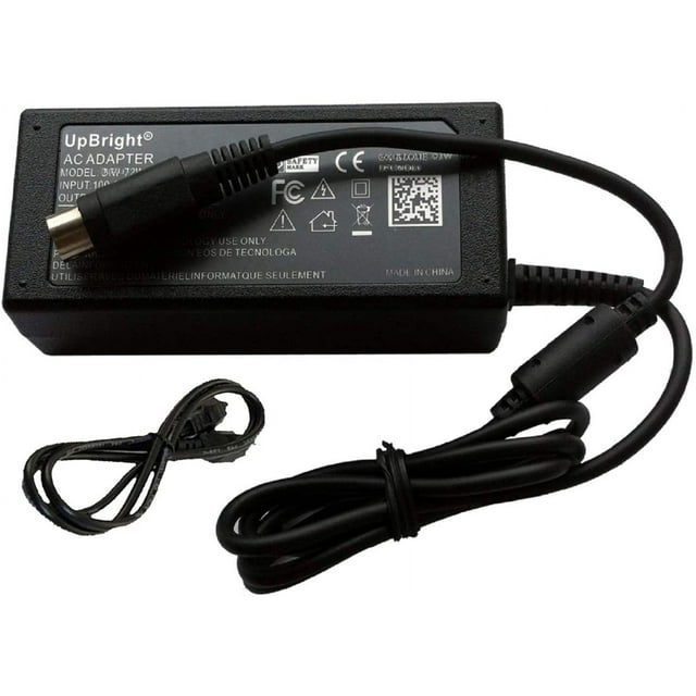 UpBright 12V 4Pin AC/DC Adapter Compatible for Wacom Cintiq 16 DTK-1661 ...