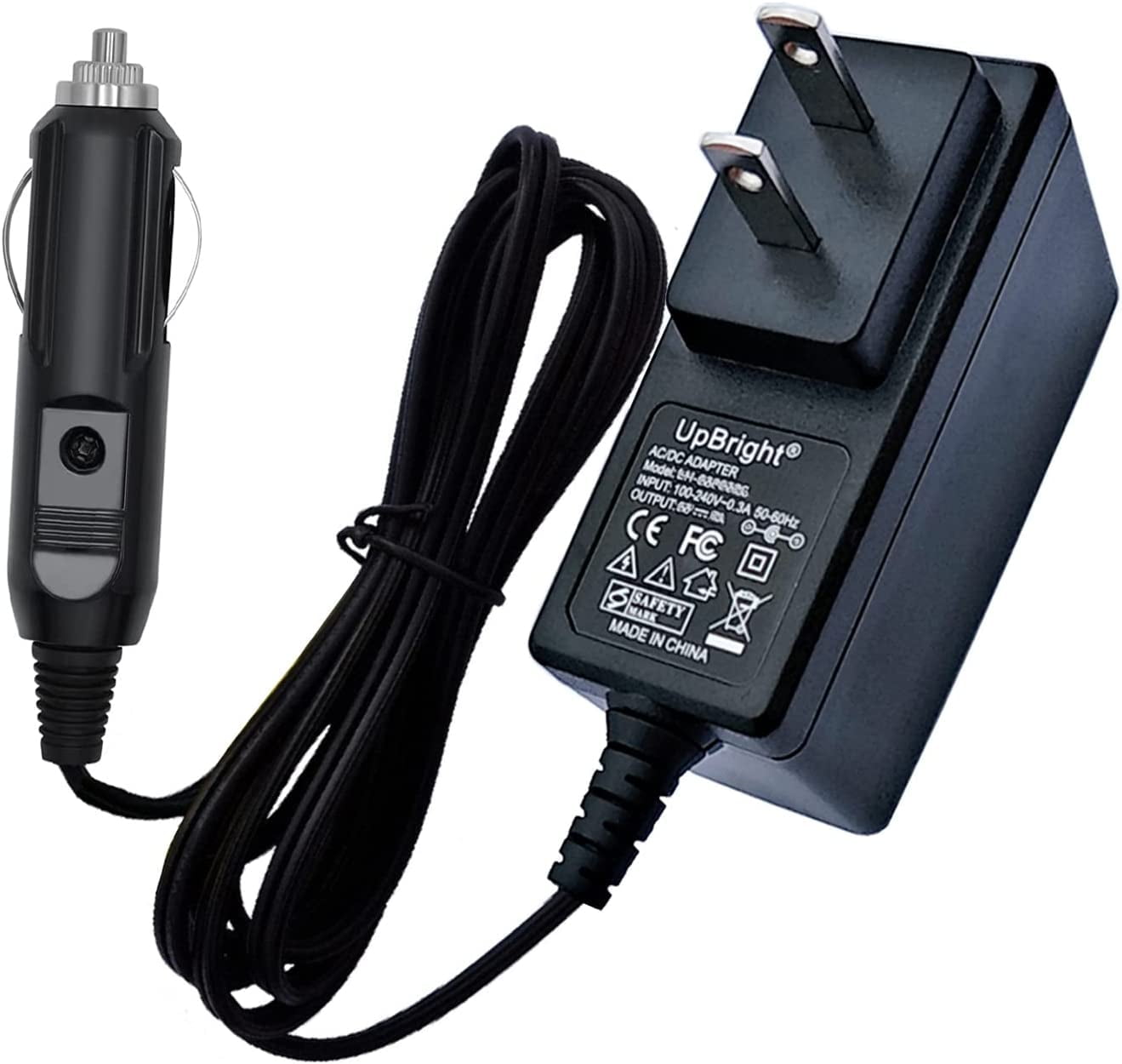 12V Male Cigarette Lighter Plug AC/DC Adapter Compatible for S-I-P ...
