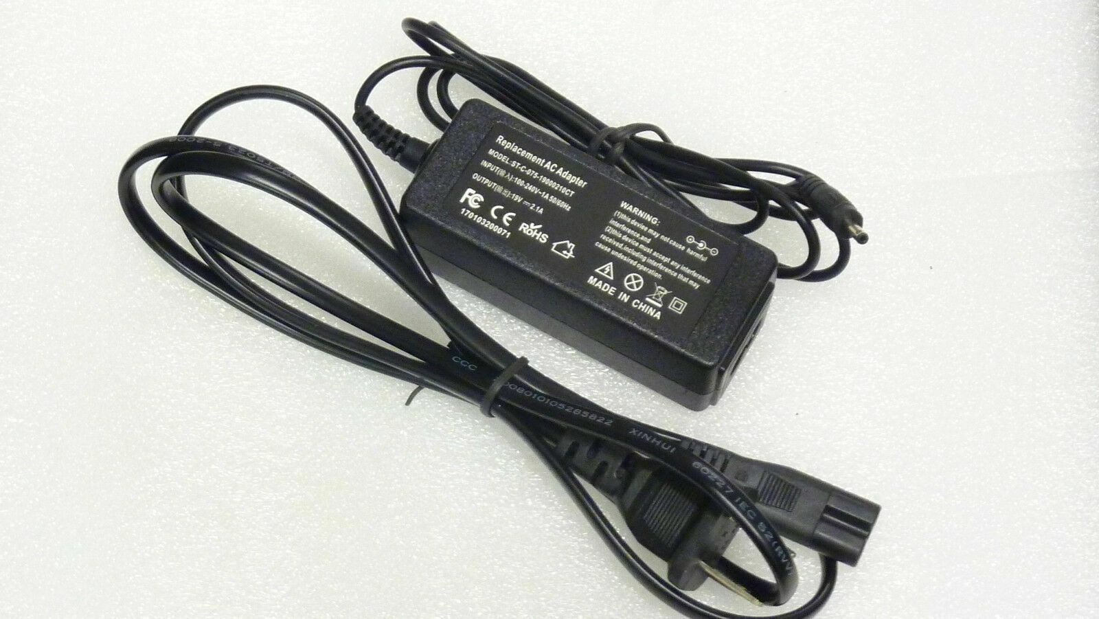 19V TV Charger AC DC Adapter for Samsung 32" LED Smart HDTV Power ...