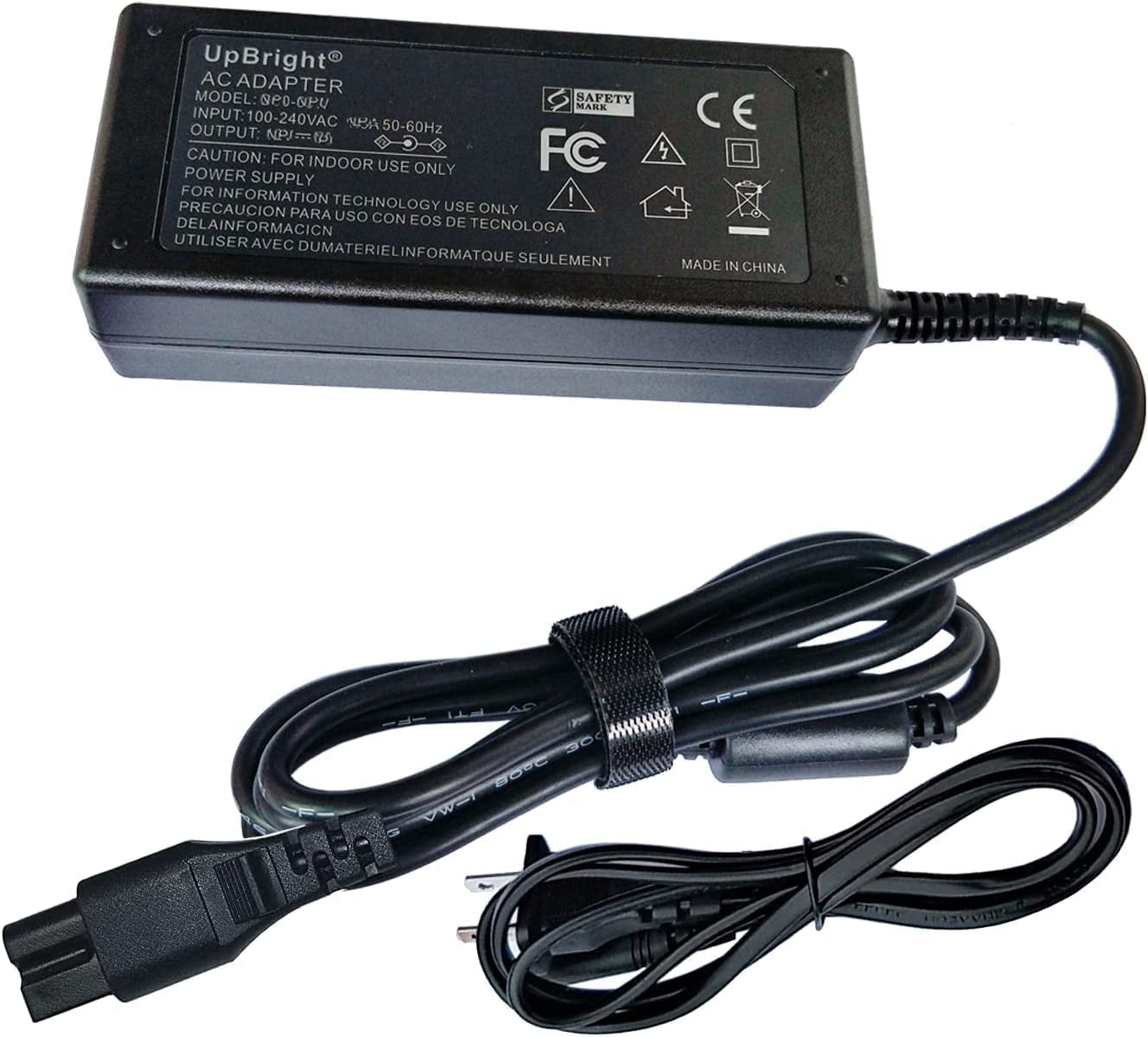 UpBright 24V 2-Prong AC/DC Adapter Compatible for Belmint Press Escape ...