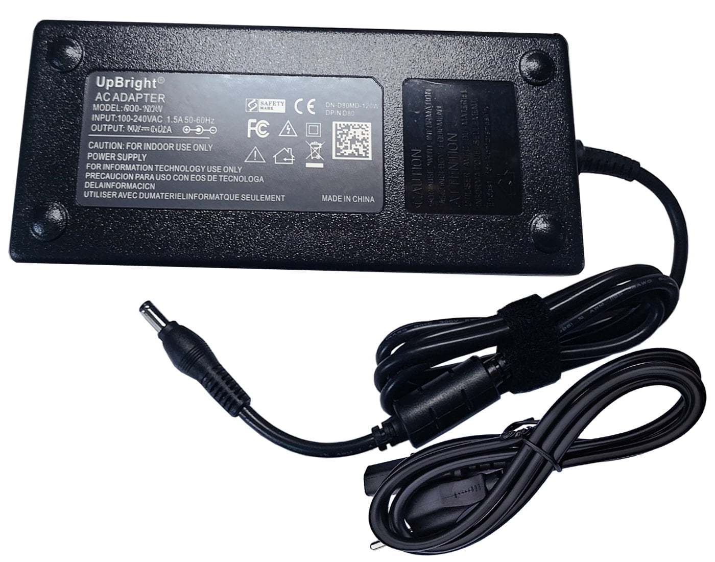 24V AC Adapter for INO-GEN One G5 BA-501 MANGO120S-24CB-ING Oxygen ...