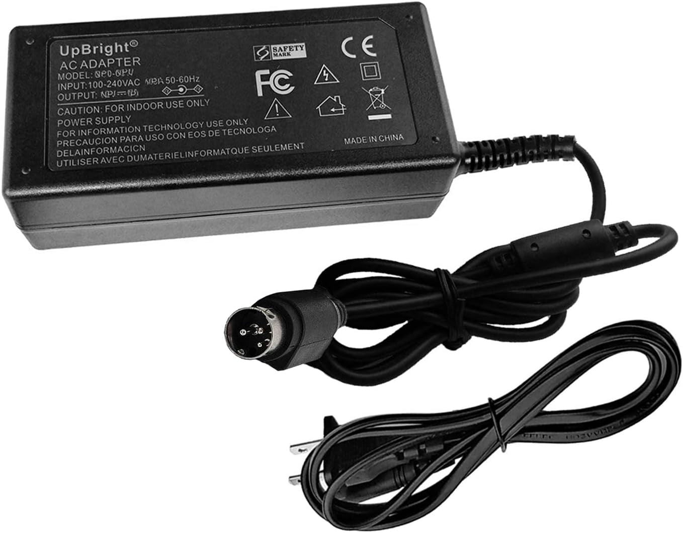 3Pin 19V AC/DC Adapter for Delta MDS-090AAS19 B MDS-090AAS19B DC19V 90 ...