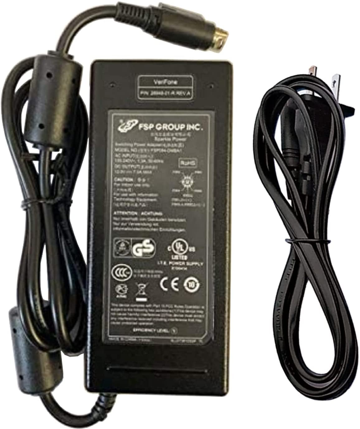 4-Pin DIN 12V AC/DC Adapter Compatible forGate-way D155-84W D15584W ...