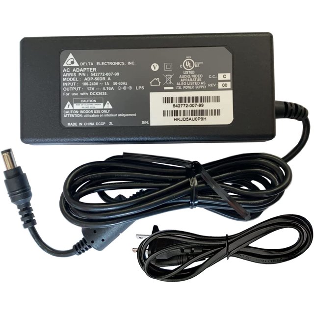 UpBright AC DC Adapter Compatible for Arris Verizon NVG558HX NVG558 4G ...