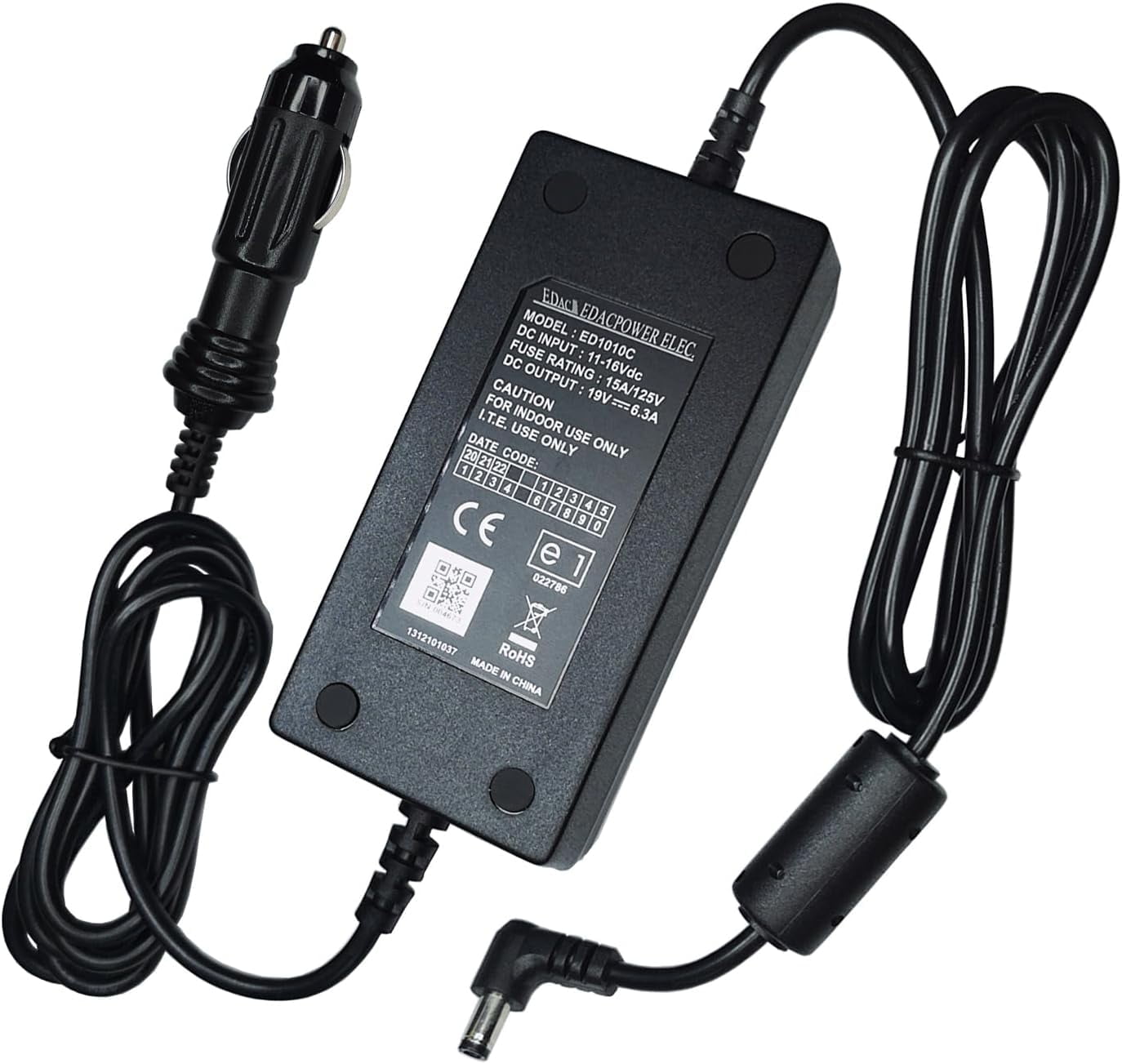 UpBright Car 19V DC Adapter for Lifestyle Rhythm P2 P2-E6 P2-E7 ...