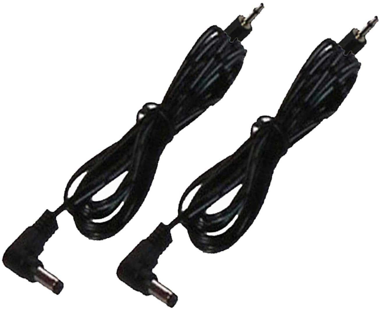 UpBright NEW Two Extension Power Cord Lot=2 DC Power Cable Cord For ...