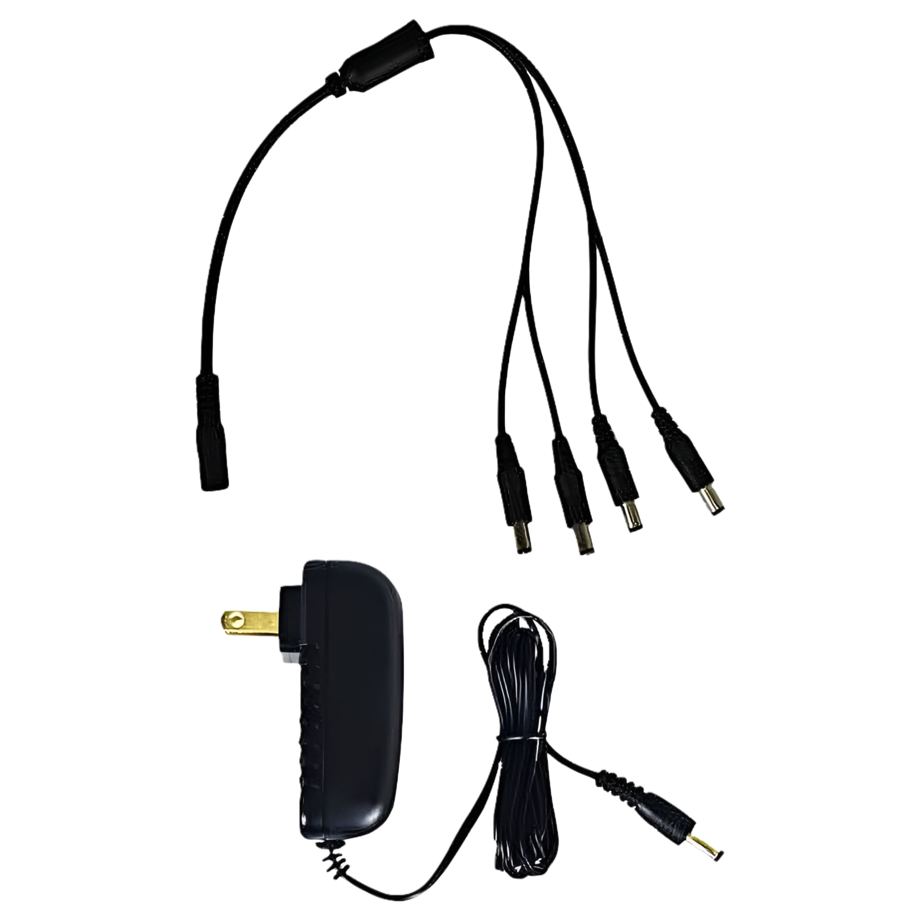 UpBright Security Camera Power Adapter for 4-Way Power Splitter ...