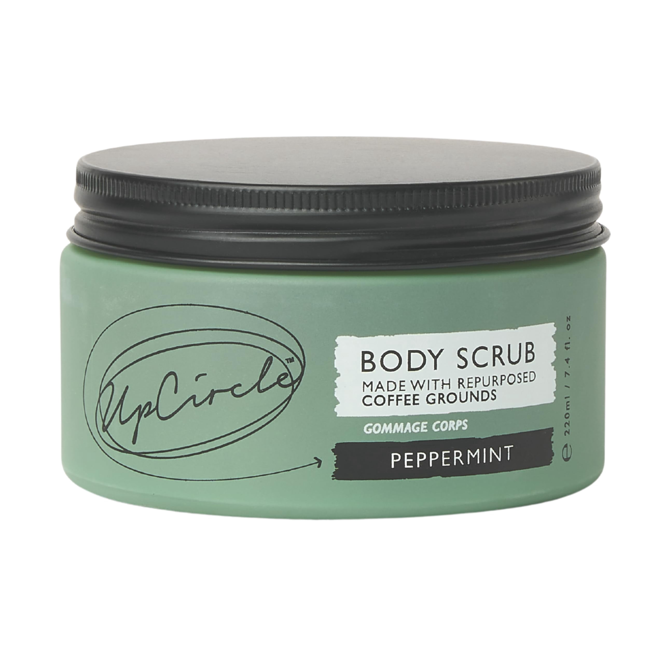 UpCircle Exfoliating Coffee Body DMF15 Scrub with Peppermint Sea Salt ...