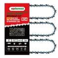 UpFOREST 8-Inch Chainsaw Chain 3-Pack, 34 Drive Links, Compatible with ...