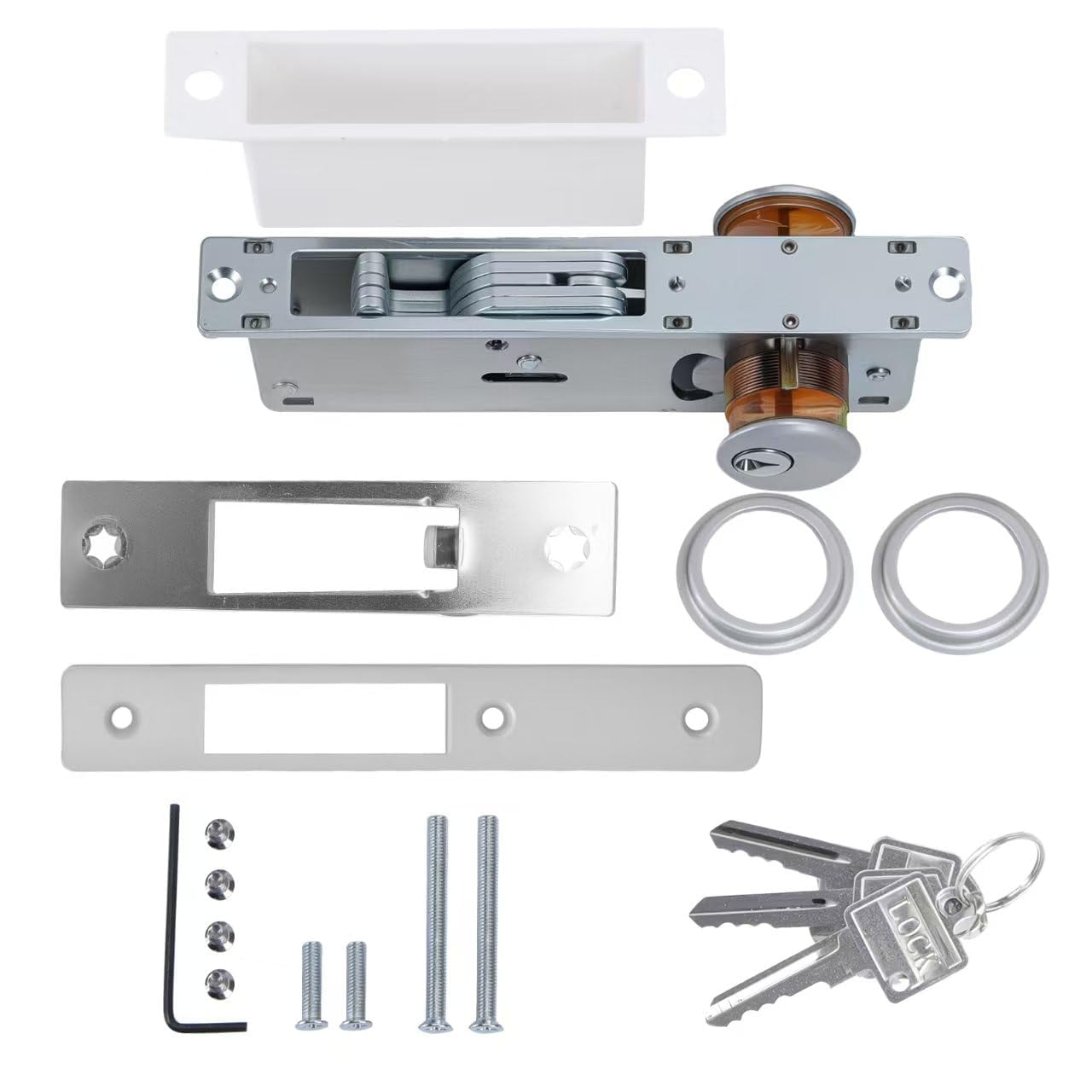 UpJia Flarish Door Lock - Mortise Deadbolt - Commercial Storefront Door ...