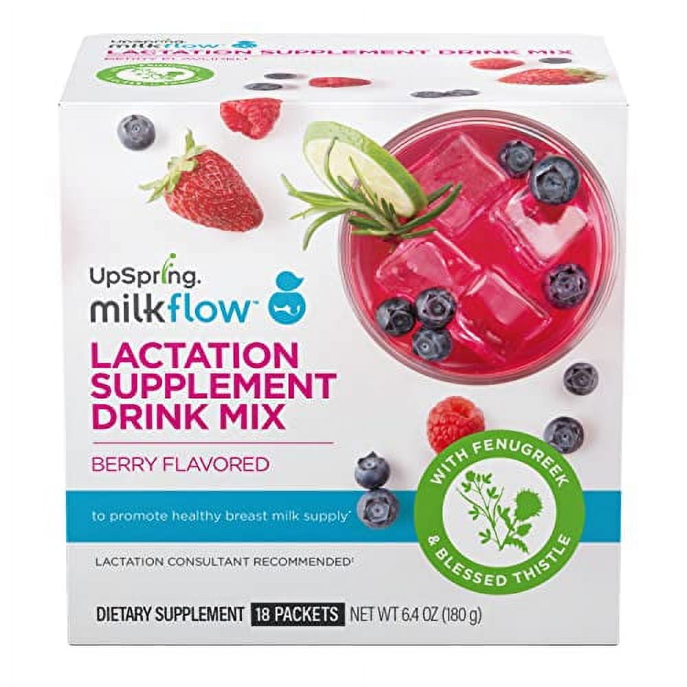 UpSpring Milkflow Lactation Supplement Drink Mix â€“ Milk Lactation ...