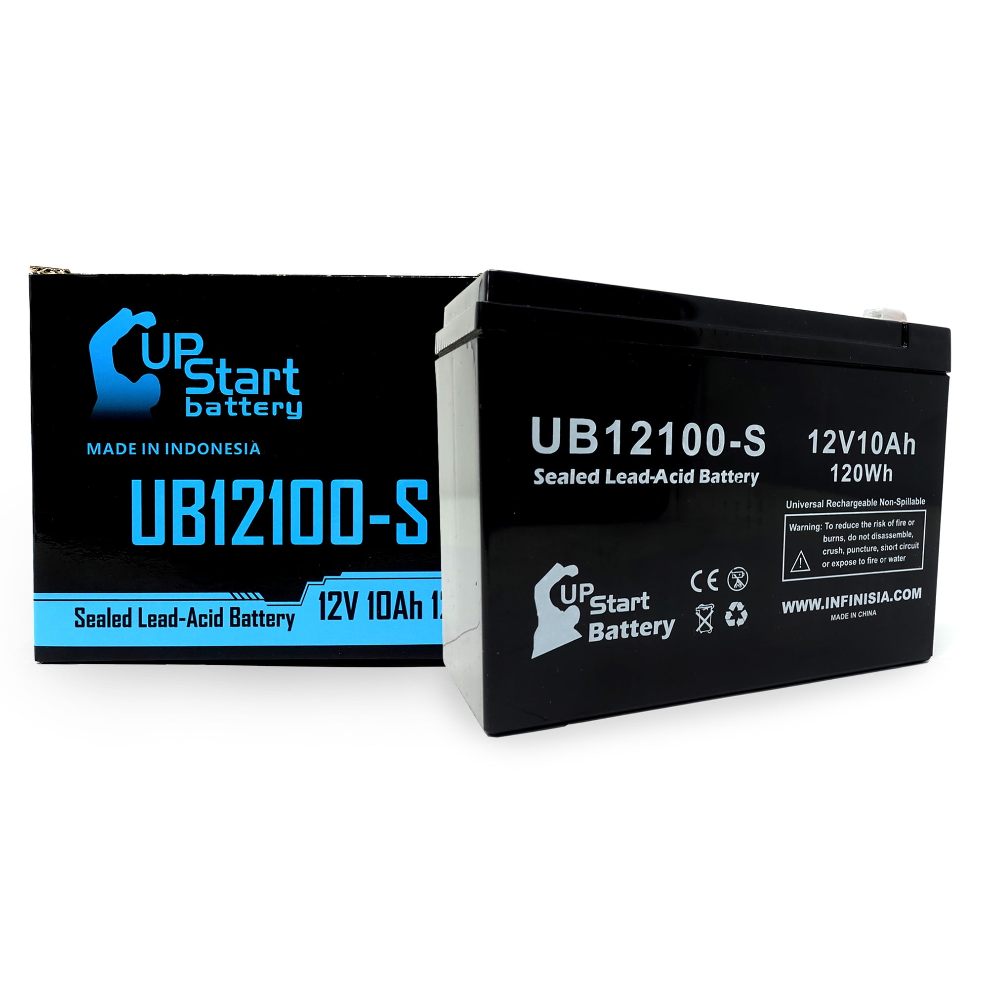 UpStart Battery Lashout 24 Volt Automotive Battery, Group Size UB12100 ...
