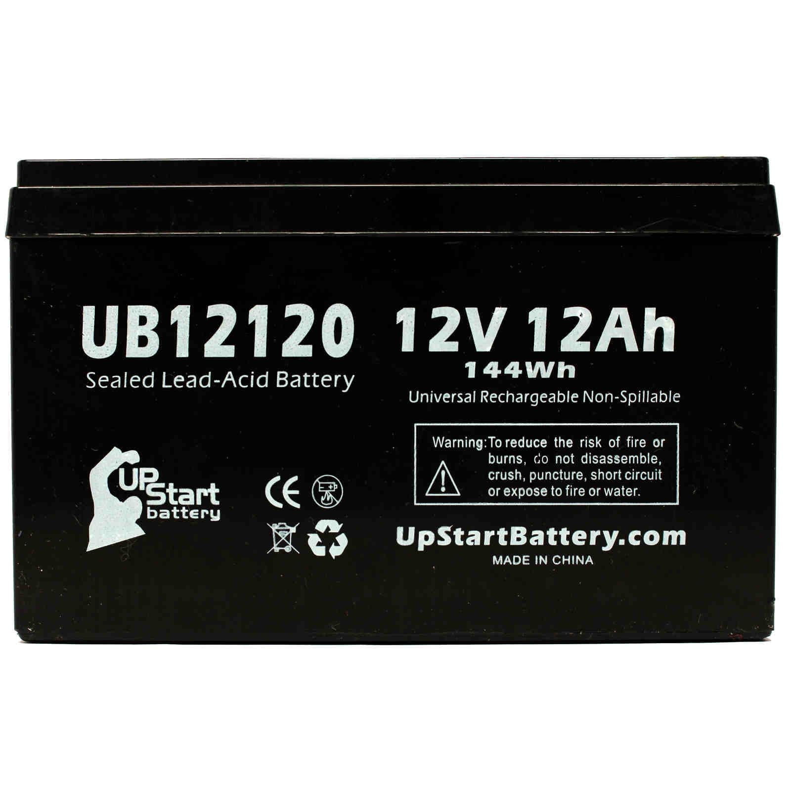 UpStart Battery Lead Acid 12V Automotive Battery, Group Size UB12120 ...