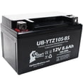 UpStart Components Lead-Acid 12 Volt Automotive Battery, Top Post for ...