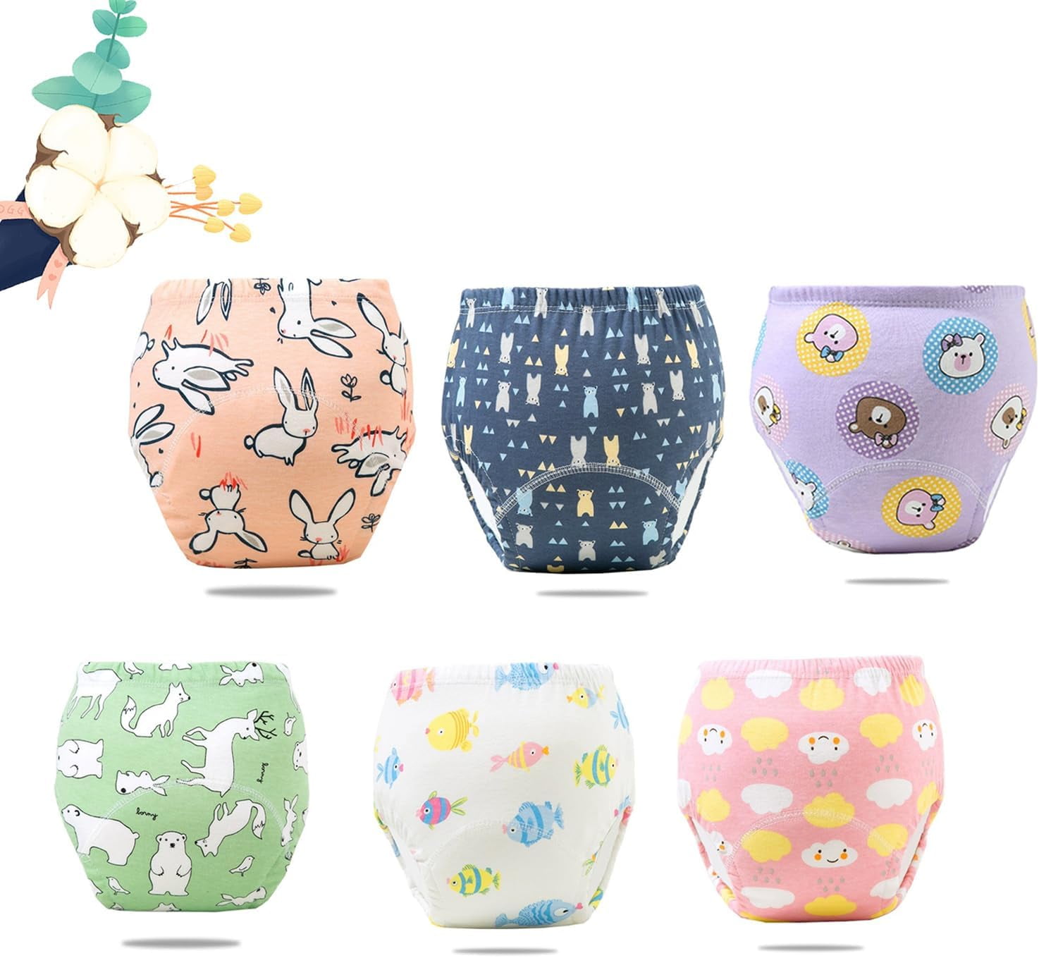Upairy Potty Training Underwear, Upairy Training Pants for Boys Girls ...