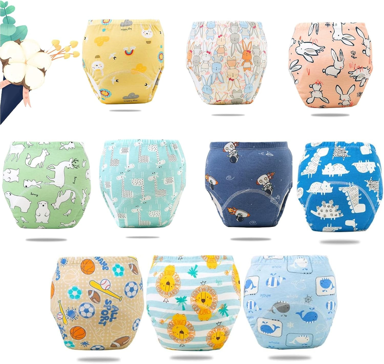 Upairy Potty Training Underwear, Upairy Training Pants for Boys Girls ...