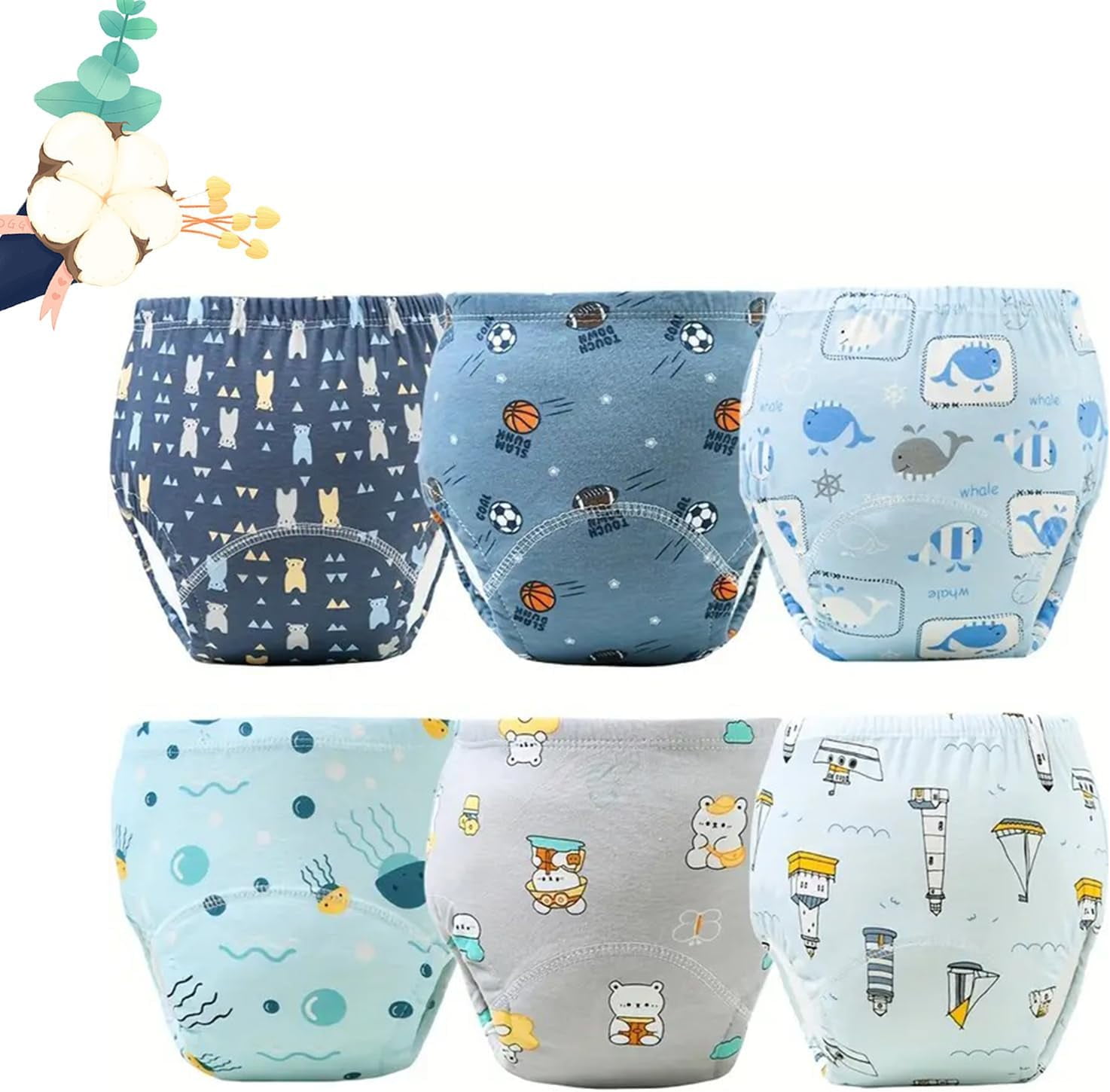 Upairy Potty Training Underwear, Upairy Training Pants for Boys Girls ...
