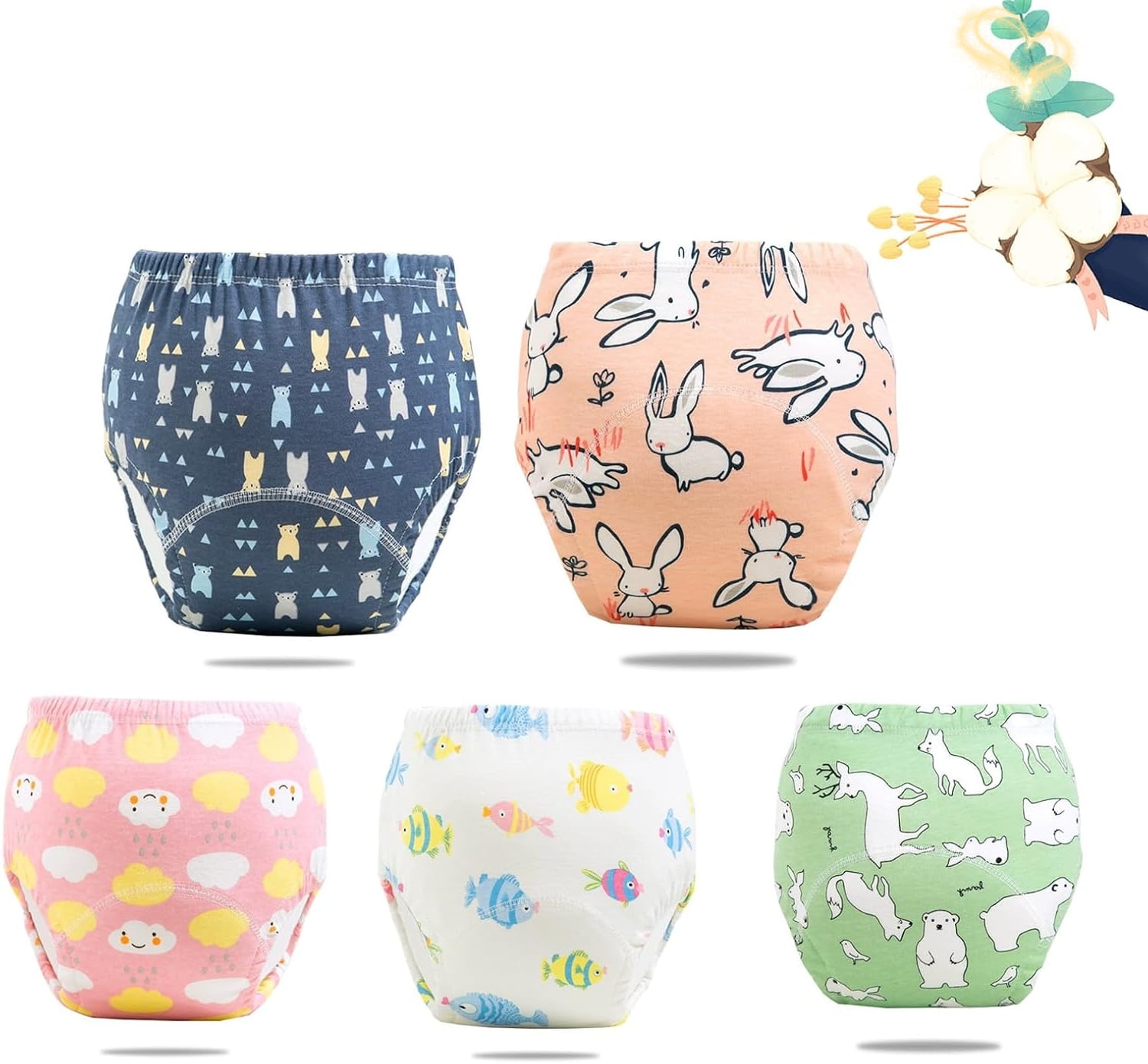 Upairy Potty Training Underwear, Upairy Training Pants for Boys Girls ...