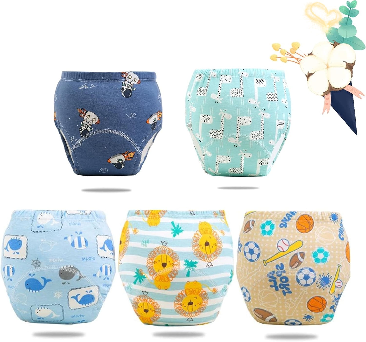 Upairy Potty Training Underwear, Upairy Training Pants for Boys Girls ...