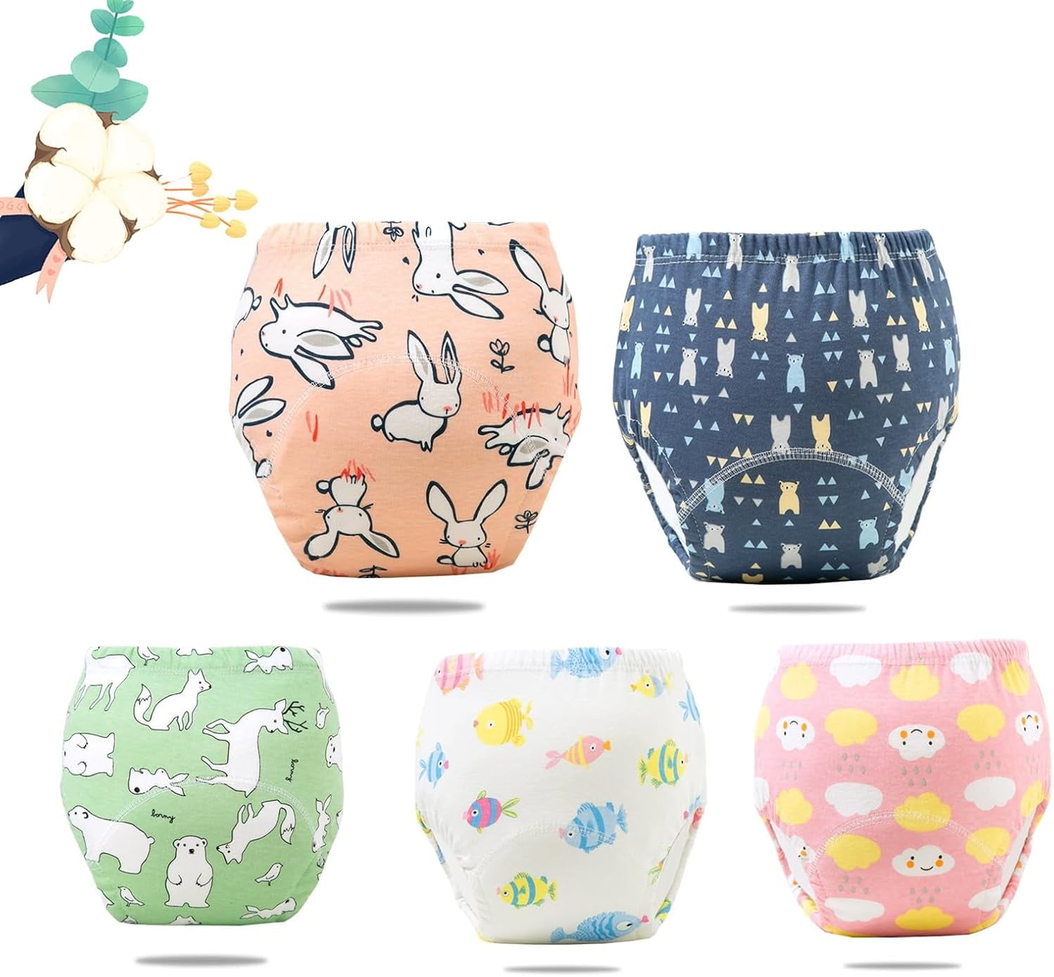 Upairy Potty Training Underwear, Upairy Training Pants for Boys Girls ...