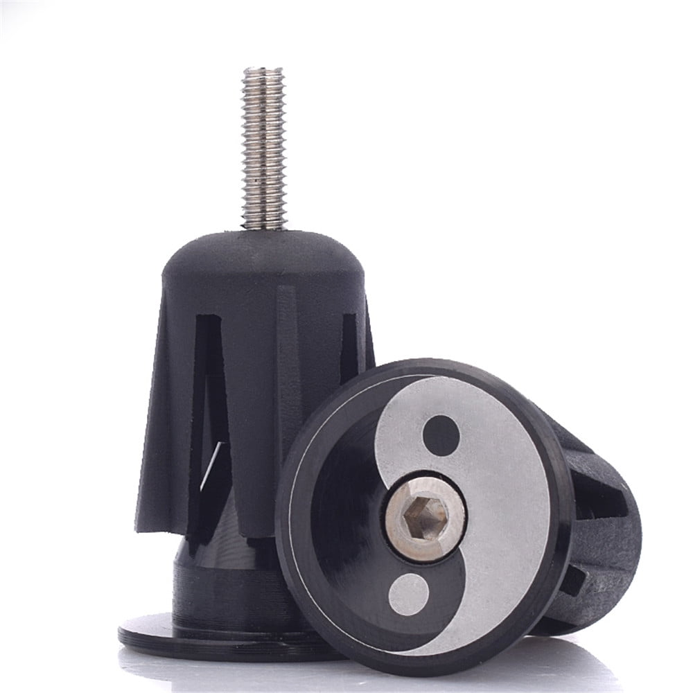 Upanbike 1 Pair Mountain Bike Handlebar End Plugs Aluminum Alloy Grips ...