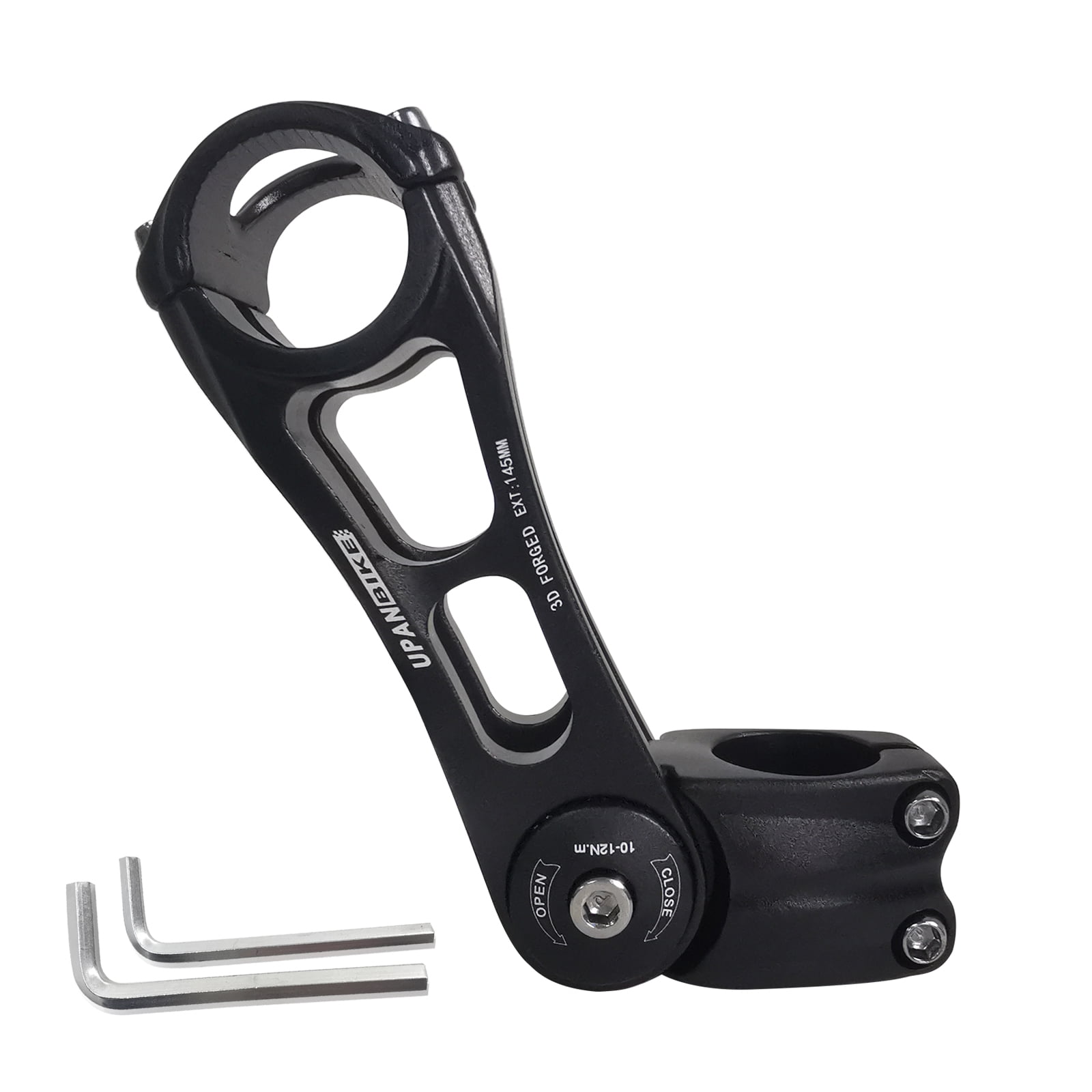 Upanbike Adjustable Bike Stem 31.8mm, Handlebar Road Bar Extender Riser ...