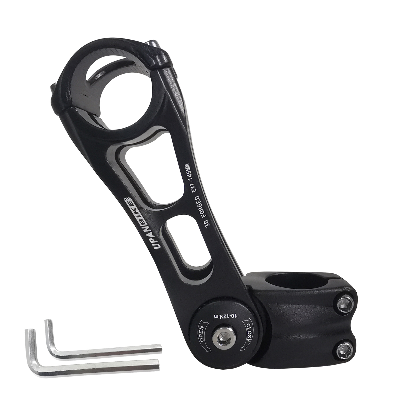 GEWAGE Bike Stem - 130 Degree Adjustable Bicycle Stem- 75mm 90mm 130mm ...