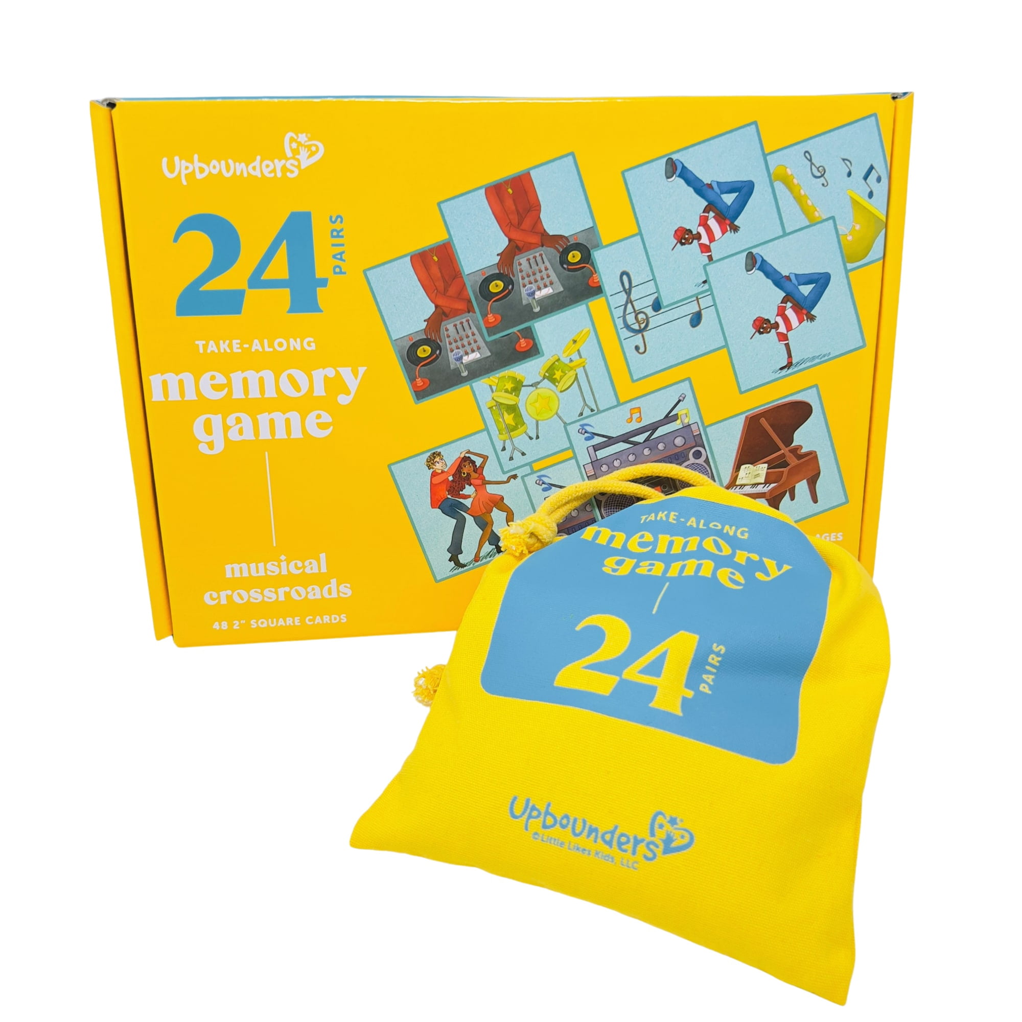 Upbounders- Musical Crossroads - Memory Matching Game for Toddlers - 24 ...