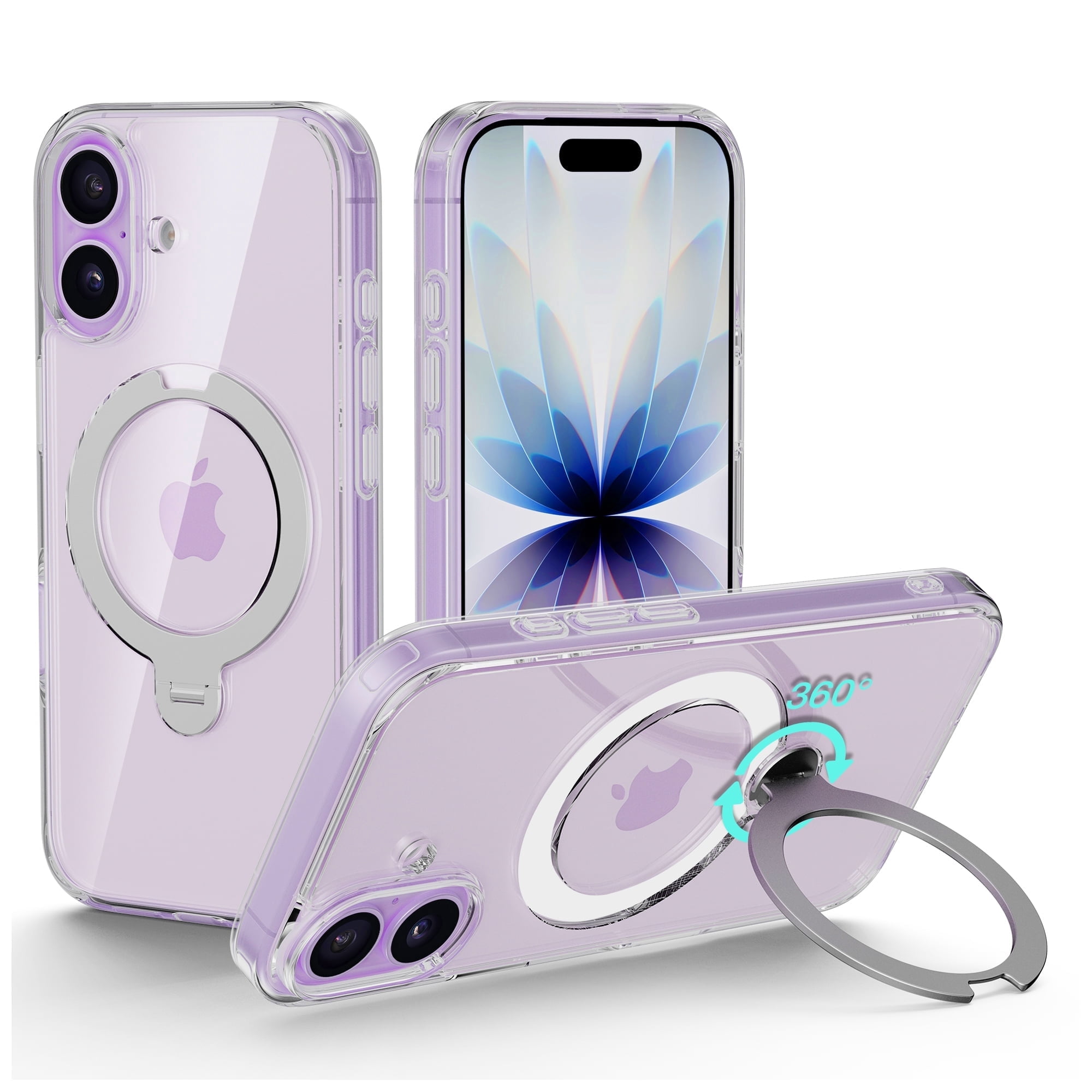 Upcommon Flex Stand Case for iPhone 17, 360° Rotatable Kickstand ...